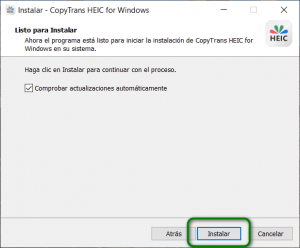 Primeros Pasos con CopyTrans HEIC | CopyTrans